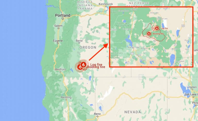 Com'è fatto l'incendio più grande degli Stati Uniti - Il Post