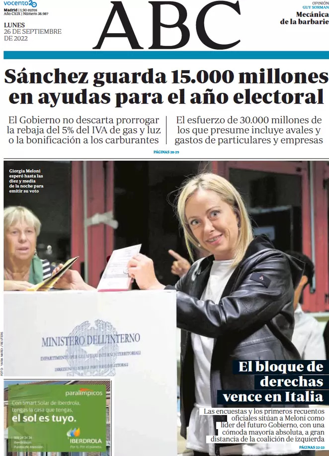 Le prime pagine internazionali sulle elezioni italiane - Il Post