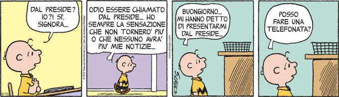 Le strisce dei Peanuts che avete letto di più - Il Post