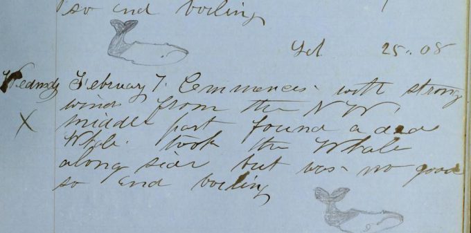 I diari di bordo delle vecchie baleniere ci aiutano a ricostruire la ...