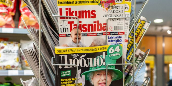 La metà di Riga che parla russo - Il Post