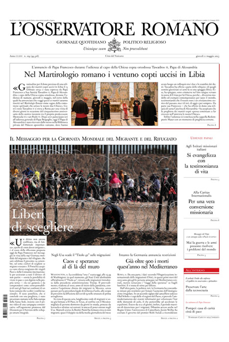Le prime pagine di venerdì 12 maggio 2023 - Il Post