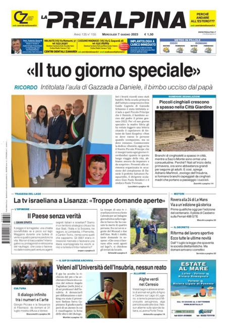 Le prime pagine di mercoledì 7 giugno 2023 - Il Post