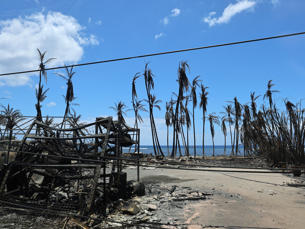 Le foto delle devastazioni dopo gli incendi a Maui - Il Post