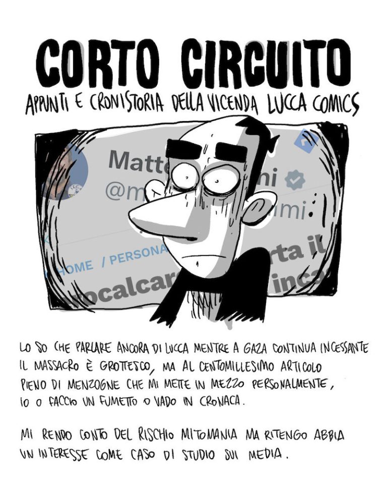 La versione di Zerocalcare su Lucca Comics - Il Post