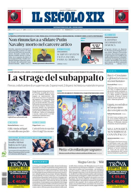 Le prime pagine di oggi - Il Post