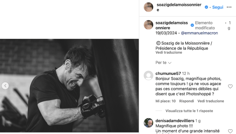 Le foto di Macron che fa boxe, parliamone - Il Post