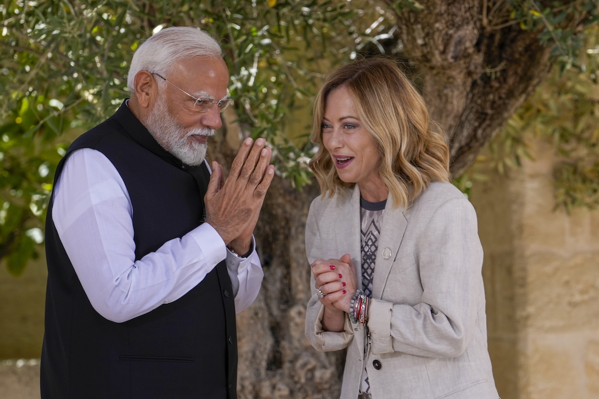 Le foto dei leader al G7 in Puglia, tra selfie, giri in Panda e ...