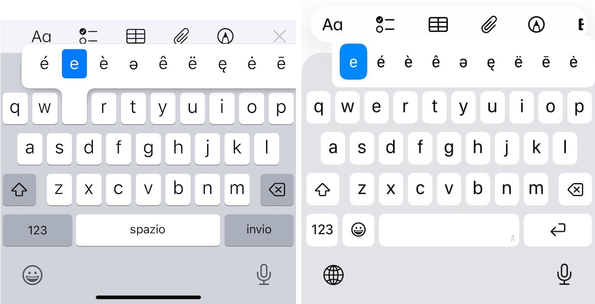 Perchèèé si fanno più errori di battitura sugli iPhone